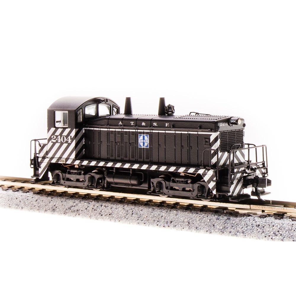Broadway Limited Paragon 3 N NW2 Santa Fe "Zebra Stripes" w/ DCC ...