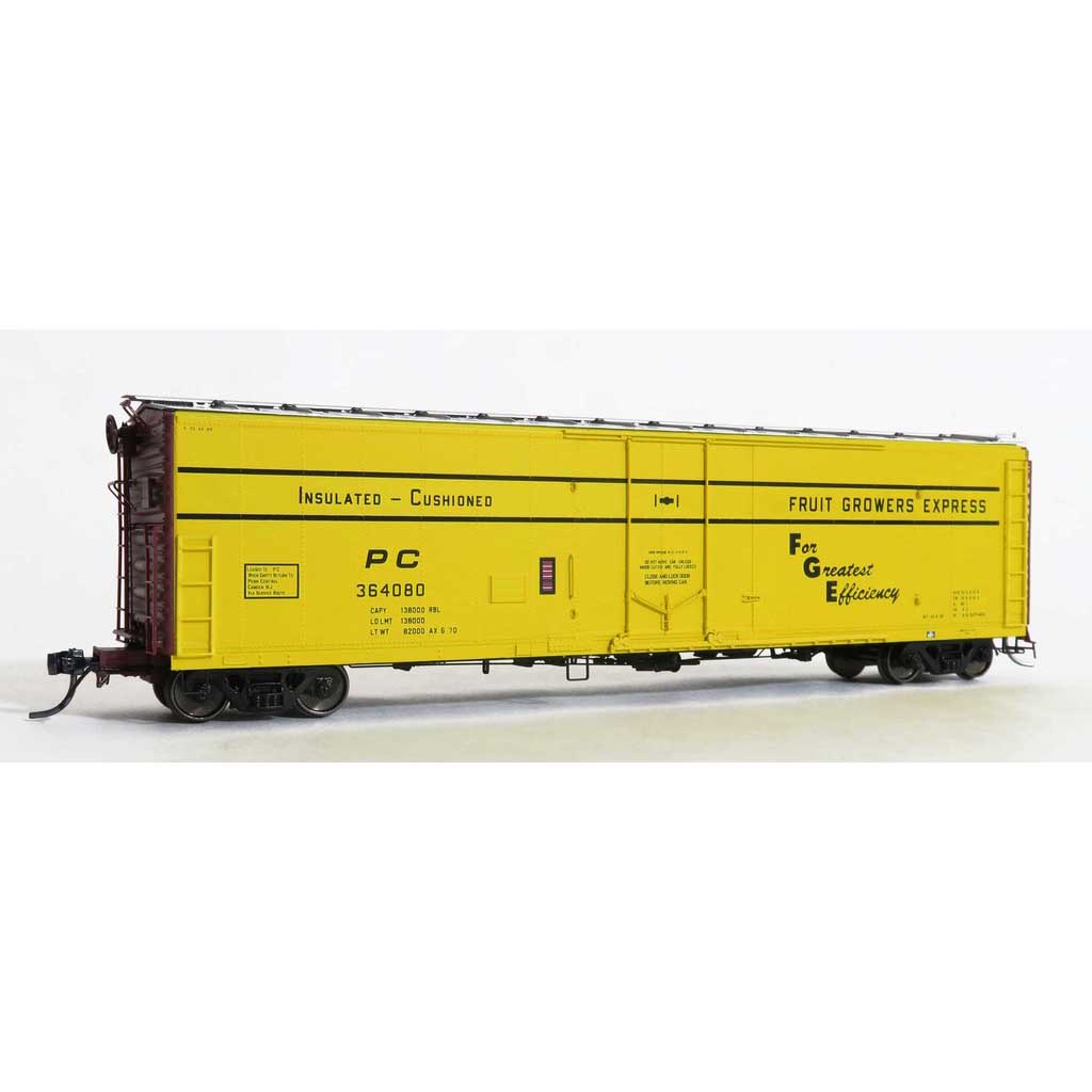 Moloco HO 50' RBL Plate B Boxcar, Center Door Penn Central "FGE ...
