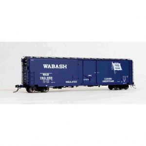 Moloco HO General American 50' RBL Sill 1 Boxcar, Offset Door Wabash - Spring Creek Model Trains