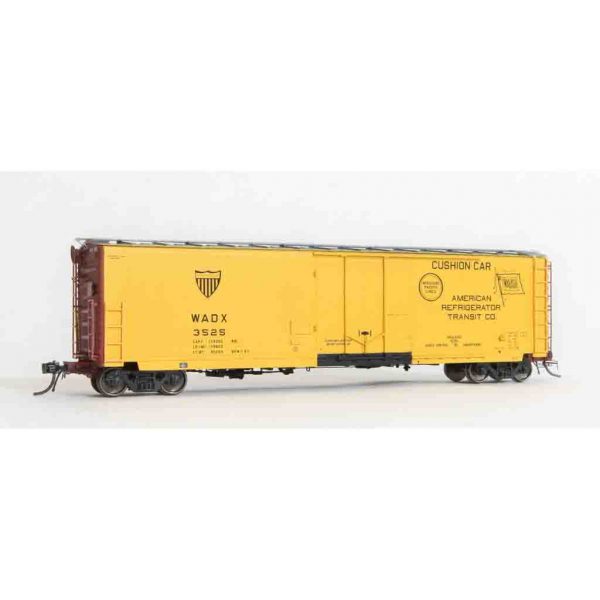 Moloco HO General American 50' RBL Sill 1 Boxcar, Offset Door American Refrigerator Transit ...