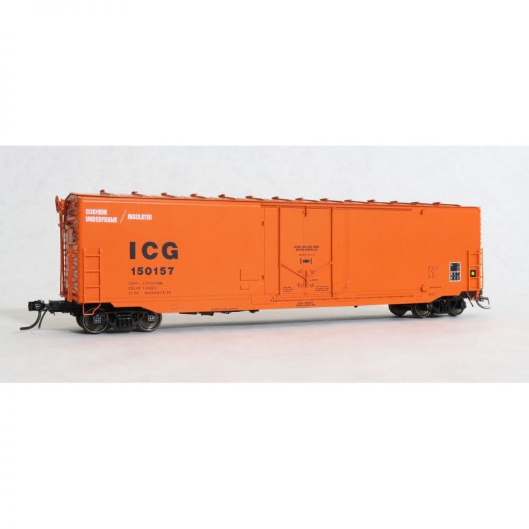 Moloco HO General American 50' RBL Sill 2 Boxcar, Center Door Illinois Central Gulf - Spring ...