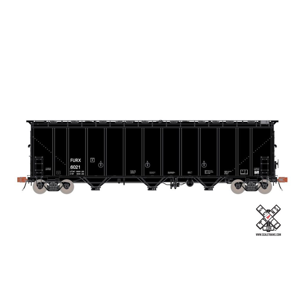 Scale Trains HO Rivet Counter Thrall 5750 1980s Version Carbon Black ...