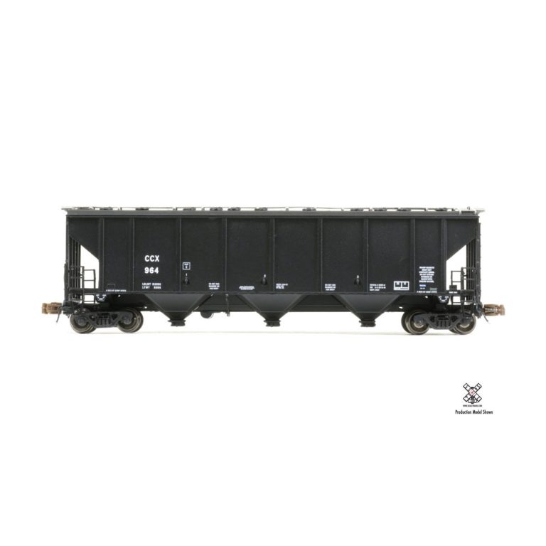 Scale Trains N Rivet Counter Thrall 4727 Carbon Black Covered Hopper ...