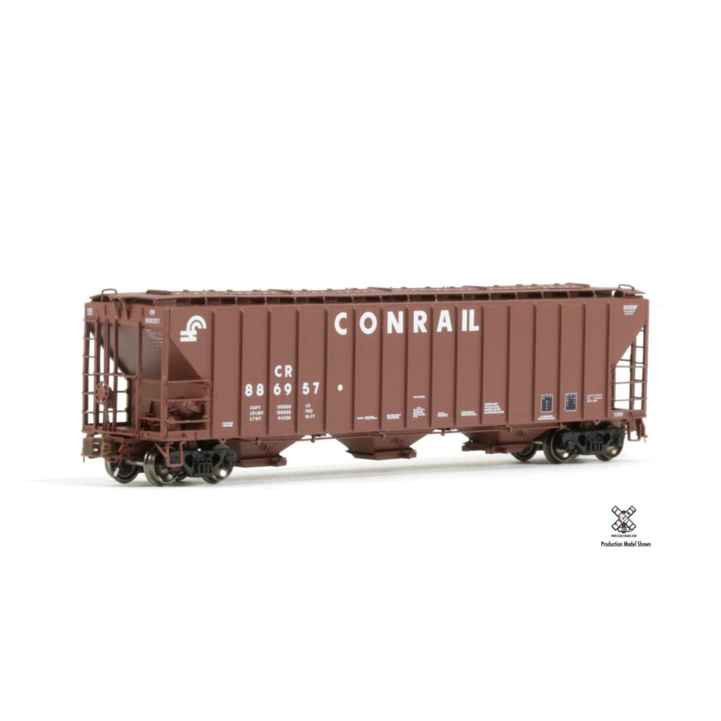 ScaleTrains N Rivet Counter PS-2 4785 Covered Hopper Conrail - Spring ...