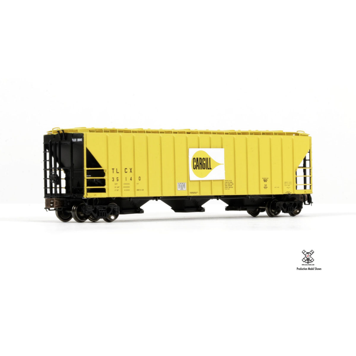 Scale Trains N Rivet Counter PS-2 4785 Covered Hopper Cargill "TLCX ...