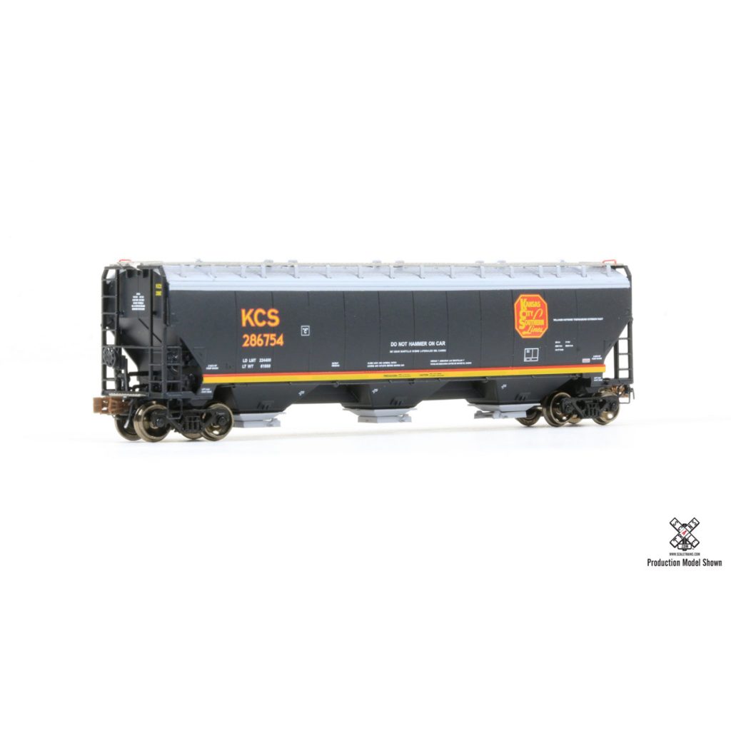 Scale Trains N Rivet Counter Gunderson 5188 Covered Hopper Kansas City ...