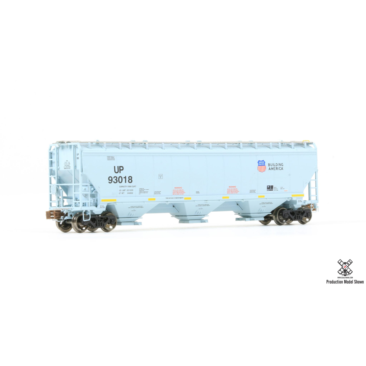 Scale Trains N Rivet Counter Gunderson 5188 Covered Hopper Union ...