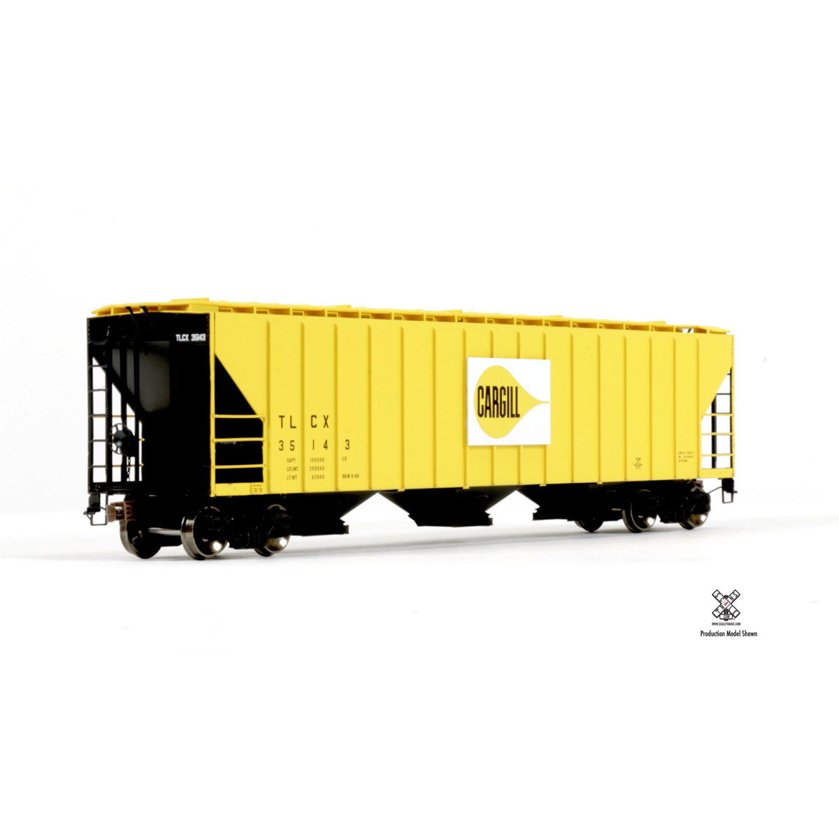 Scale Trains HO Operator PS 4785 Covered Hopper Cargill "TLCX" - Spring ...