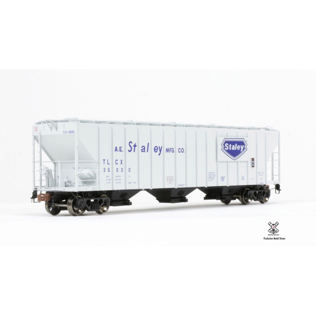 Scale Trains HO Rivet Counter PS-2 4785 Covered Hopper Staley "TLCX ...