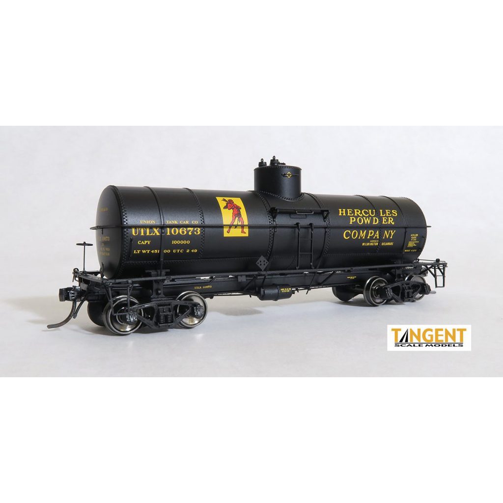 Tangent HO GA 10,000 Gal. Radial Course Tank Car, 1917-Design Hercules ...
