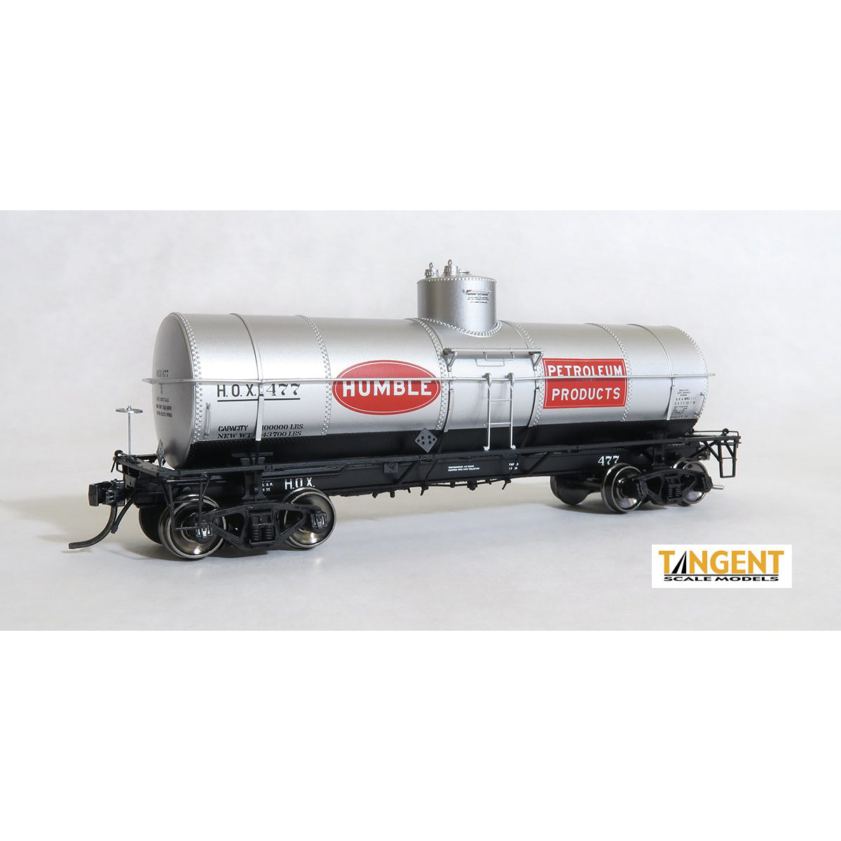 Tangent HO GA 10,000 Gal. Radial Course Tank Car, 1917-Design Humble ...