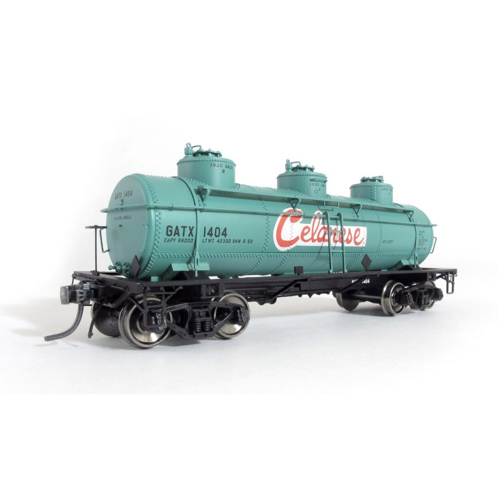 3 Compartment Tank Car - Spring Creek Model Trains
