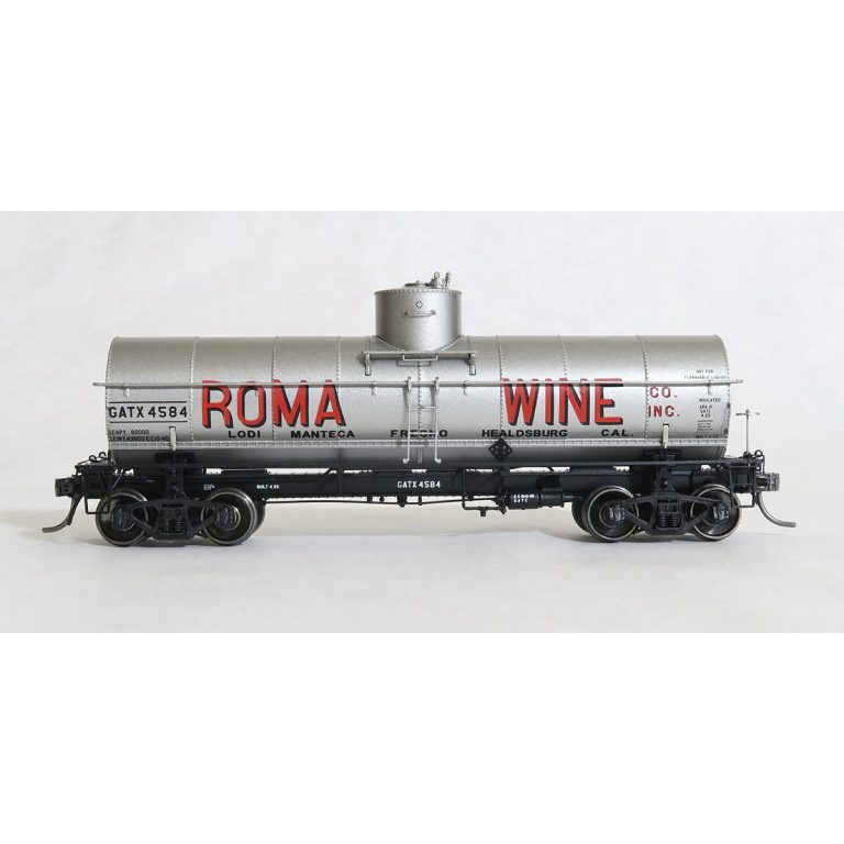 Tangent HO GA 8,000 Gal. Insulated Tank Car, 1917-Design Roma Wine ...