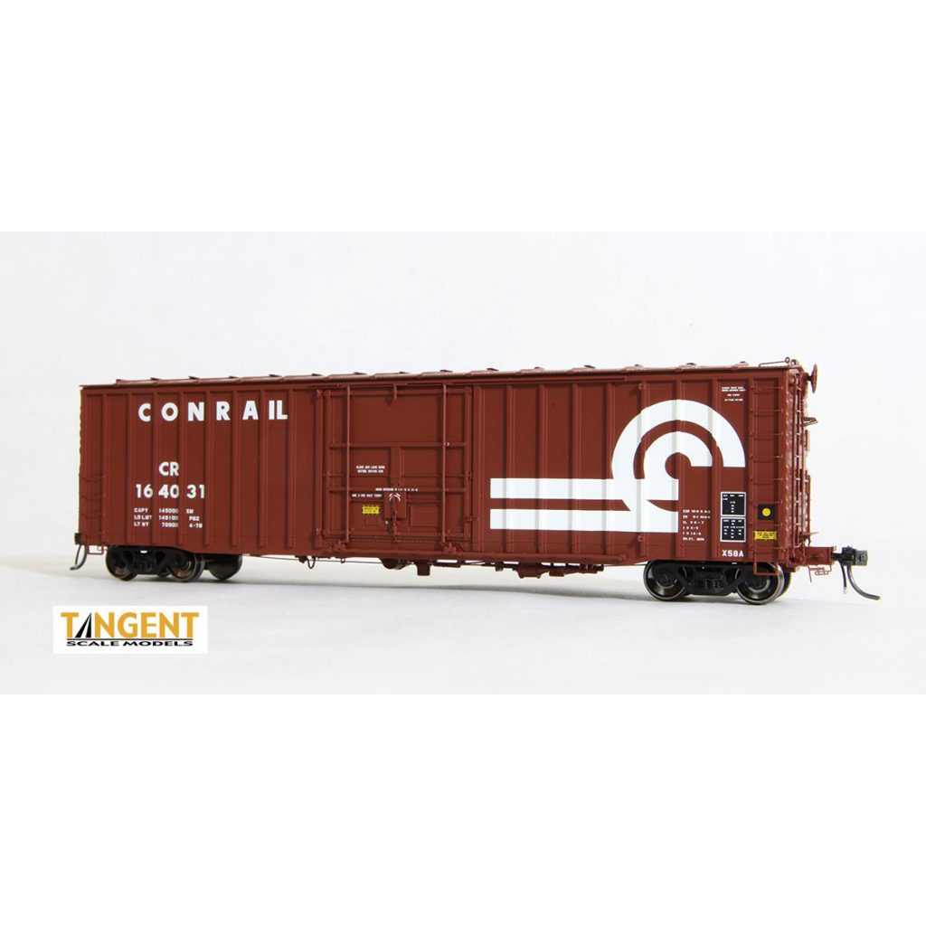 Tangent HO PRR X58 50' Boxcar Conrail "Large Logo" - Spring Creek Model ...