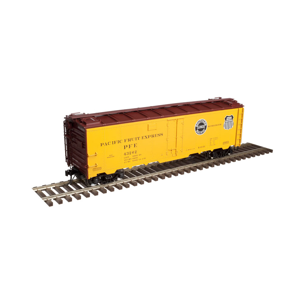 Atlas O Scale 2 Rail 40' Steel Reefer Pacific Fruit Express - Spring ...