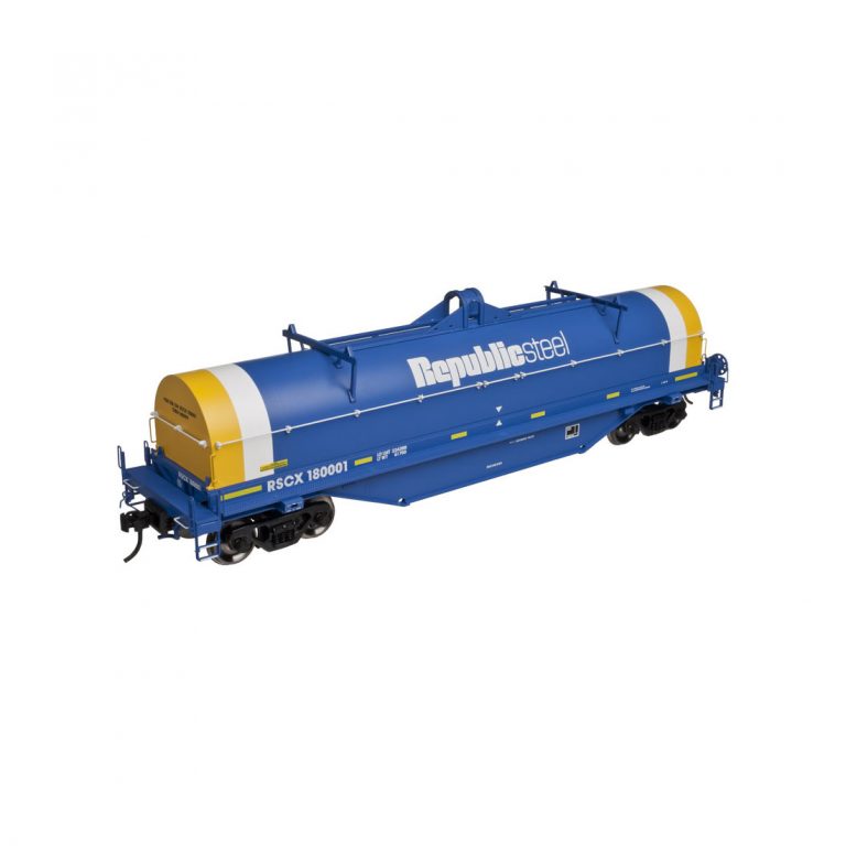 Atlas O Scale 3 Rail 42' Coil Steel Car Republic Steel - Spring Creek ...