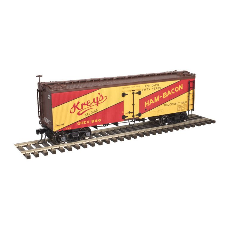 Atlas O Scale 2 Rail 36' Wood Reefer Krey's - Spring Creek Model Trains