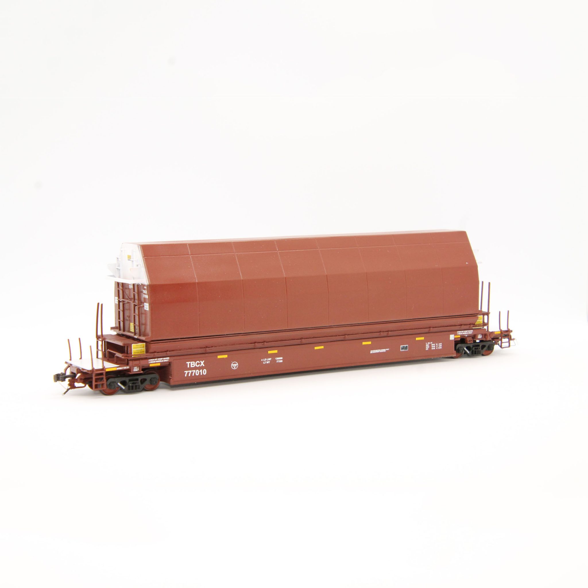 Railfan Models HO Boeing B777 Covered Well Car - Spring Creek Model Trains