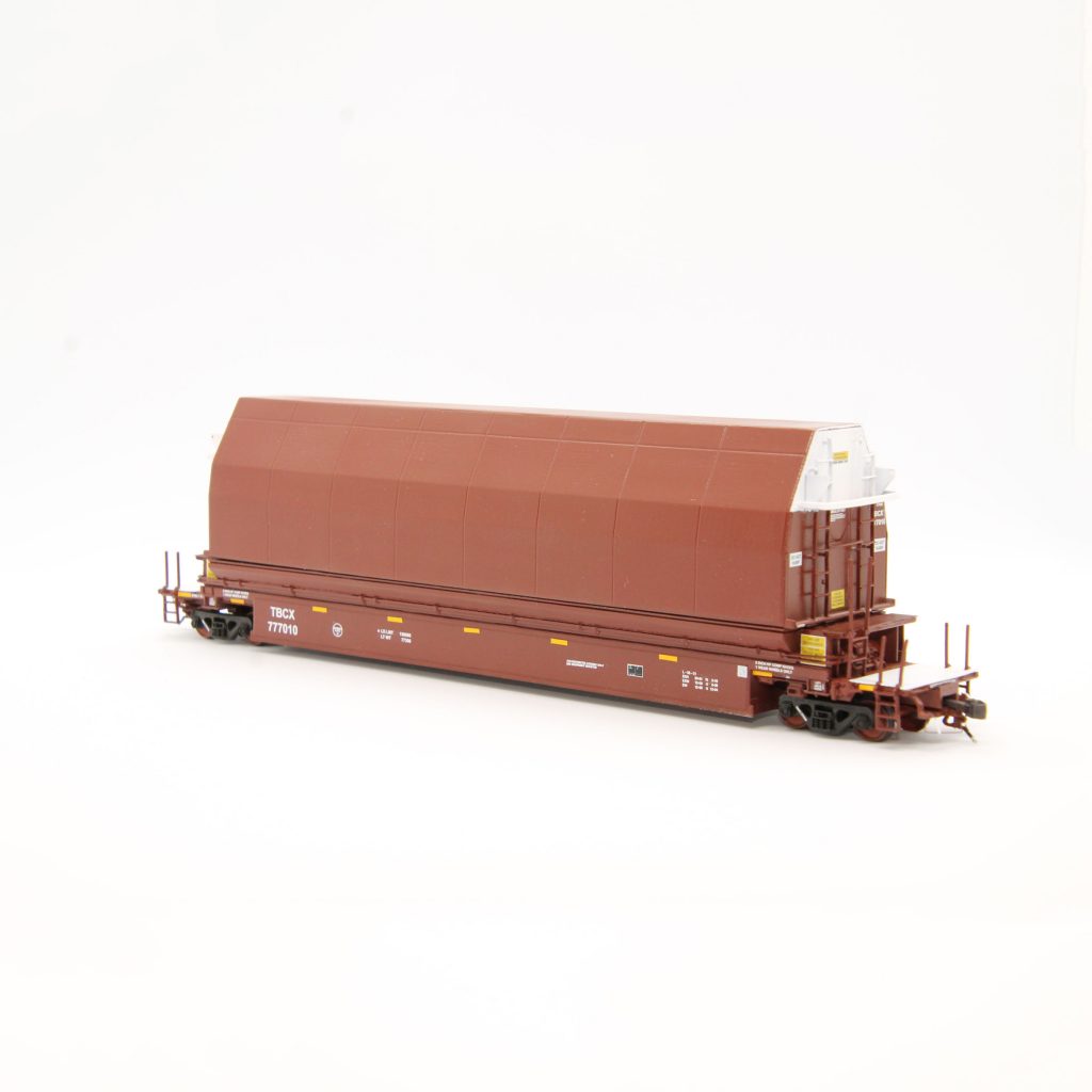 Railfan Models HO Boeing B777 Covered Well Car - Spring Creek Model Trains