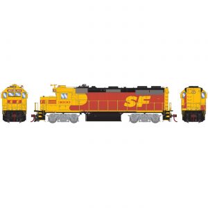 Athearn Genesis HO GP39-2 Santa Fe "Kodachrome" w/ DCC & Sound - Spring Creek Model Trains