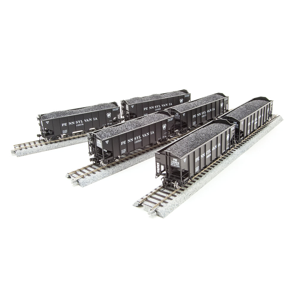 Broadway Limited HO H2a 3 Bay Hopper Pennsylvania 6 Pack - Spring Creek ...