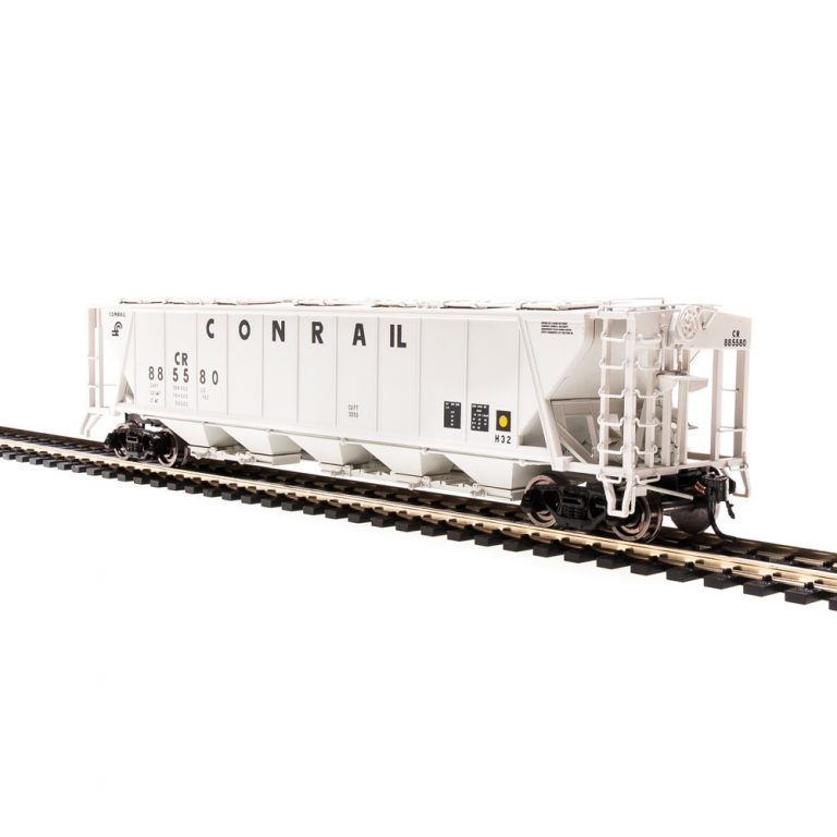 Broadway Limited HO H32 Covered Hopper Conrail "Gray" 2 Pack - Spring ...