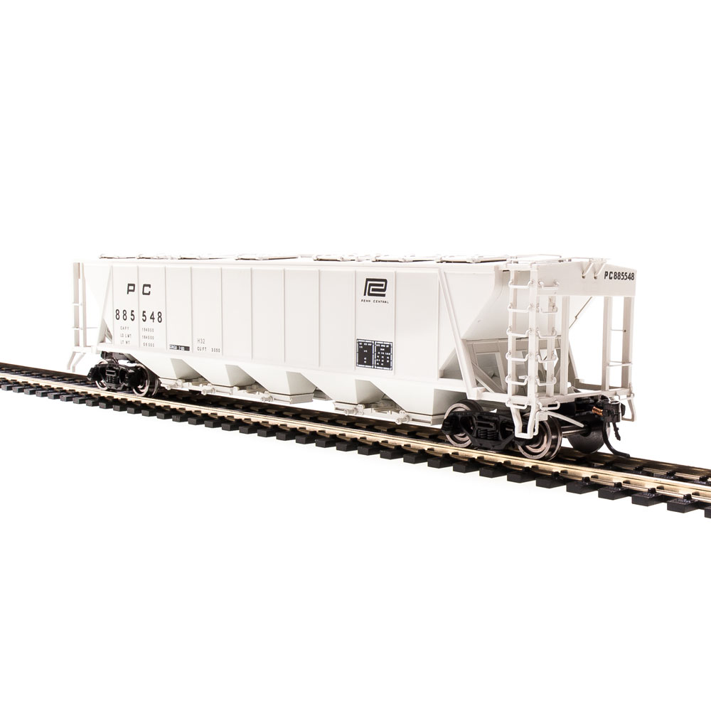 Broadway Limited HO H32 Covered Hopper Penn Central "Gray" 2 Pack ...