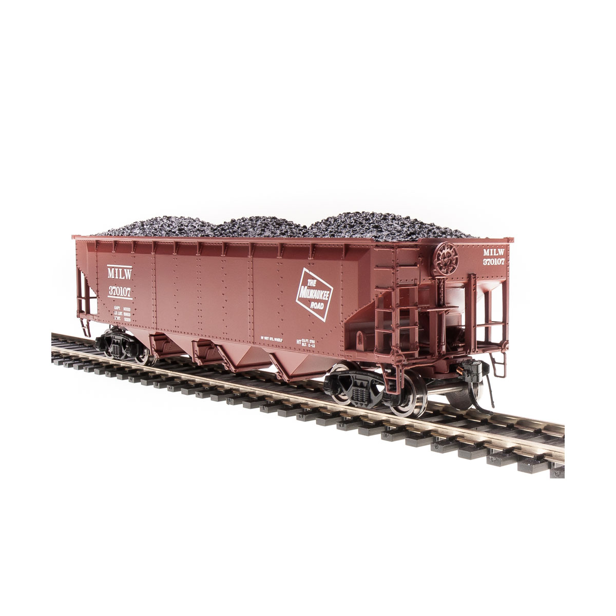 Broadway Limited HO 70 Ton Hopper Milwaukee Road 4 Pack - Spring Creek ...