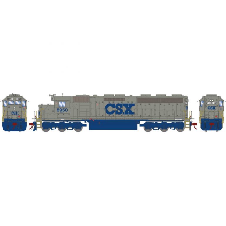 Athearn Genesis HO SD45-2 CSX "Solid Gray" - Spring Creek Model Trains