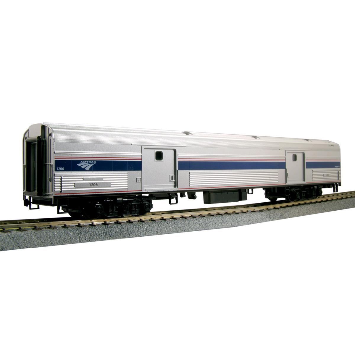 Kato HO Baggage Car Amtrak "Phase IVb" - Spring Creek Model Trains