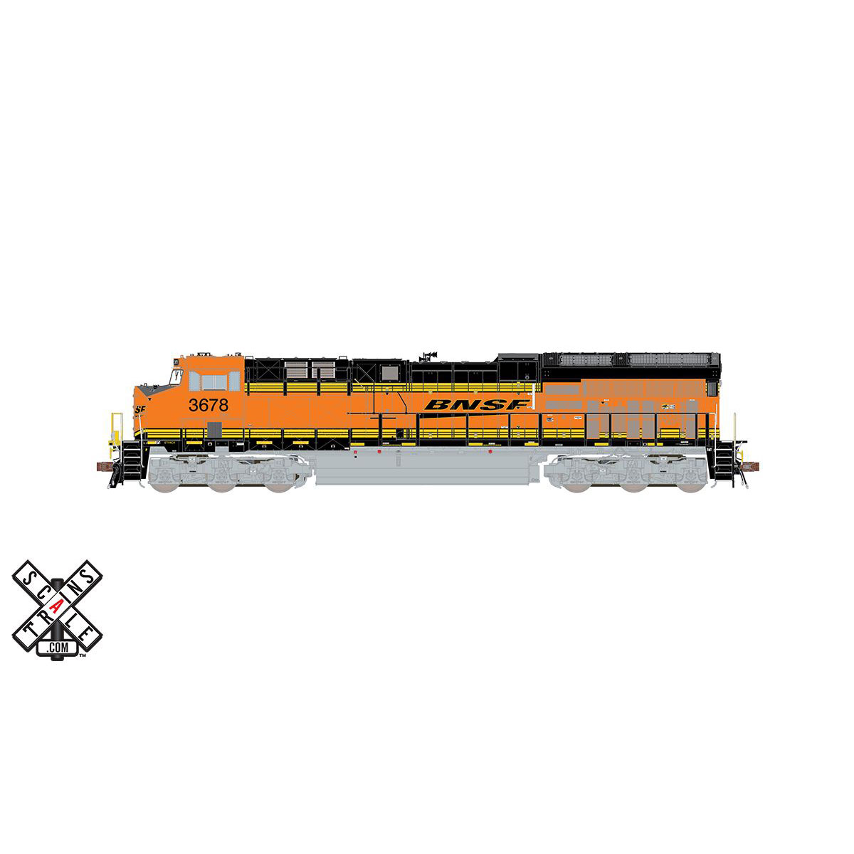 Scale Trains HO Rivet Counter Tier 4 ET44C4 BNSF w/ DCC & Sound - Spring Creek Model Trains