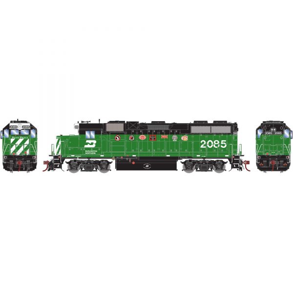 Athearn Genesis HO GP38-2 Burlington Northern "Pacific Pride II" w/ DCC & Sound - Spring Creek ...