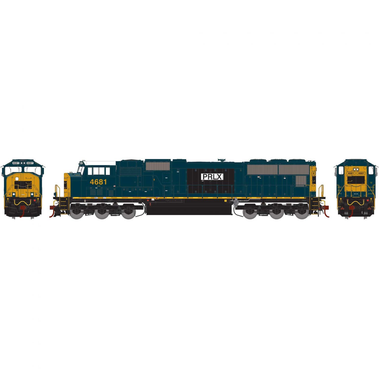 Athearn Genesis HO SD70M PRLX ex CSX - Spring Creek Model Trains
