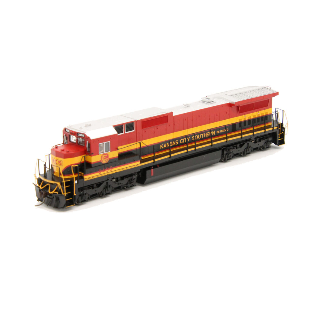 Atlas HO C40-8 Kansas City Southern de Mexico "Southern Belle" - Spring Creek Model Trains