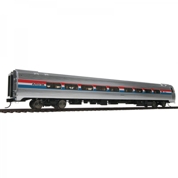 Walthers Proto HO 85' Budd Amfleet II 59-Seat Coach Amtrak "Phase III" Deluxe Edition w/ Lights ...