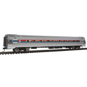 Walthers Proto HO 85' Budd Amfleet I 84-Seat Coach Amtrak "Phase I, 2 Arrows" w/ Lights - Spring ...