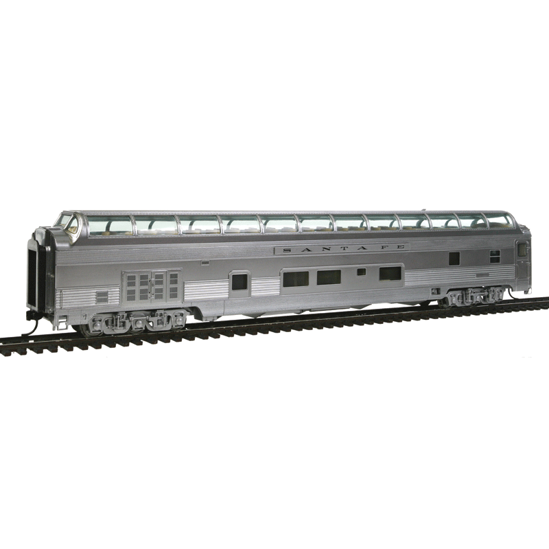 Walthers Proto HO 85' Budd Big Dome Bar Lounge Dormitory Santa Fe "San Francisco Chief" Deluxe ...