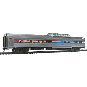 Walthers Proto HO 85' Budd Dome Coach Amtrak "Phase III" w/ Lights - Spring Creek Model Trains
