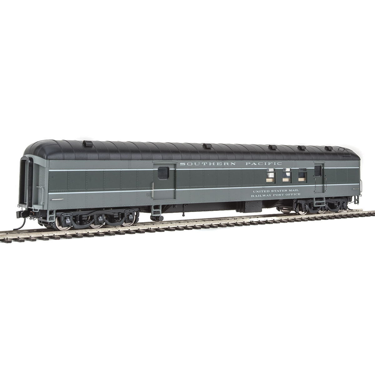 Walthers Proto HO 70' Heavyweight RPO-Baggage Southern Pacific "Arch ...