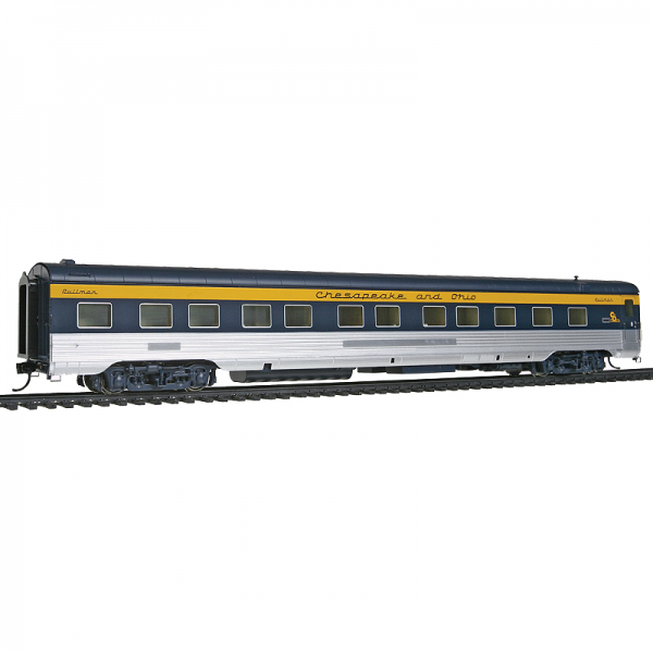 Walthers Proto HO 85' PS 10-6 Sleeper Chesapeake & Ohio "Pere Marquette" w/ Lights - Spring ...