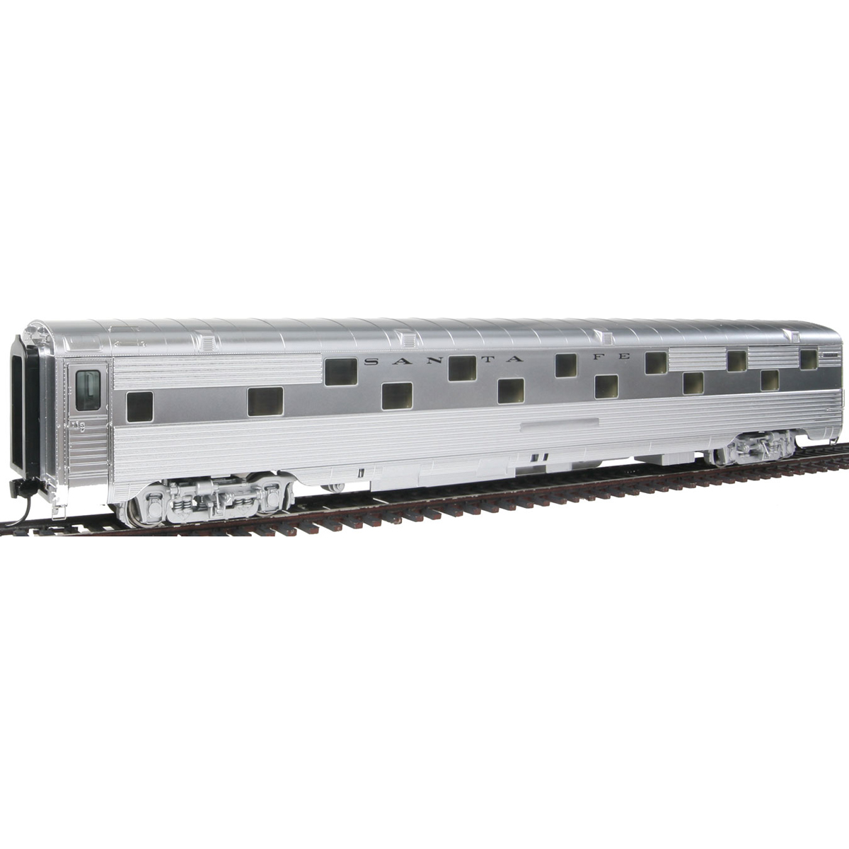 Walthers HO Proto Deluxe Edition Santa Fe "San Francisco Chief" 12-Car Set w/ Lights & Figures ...