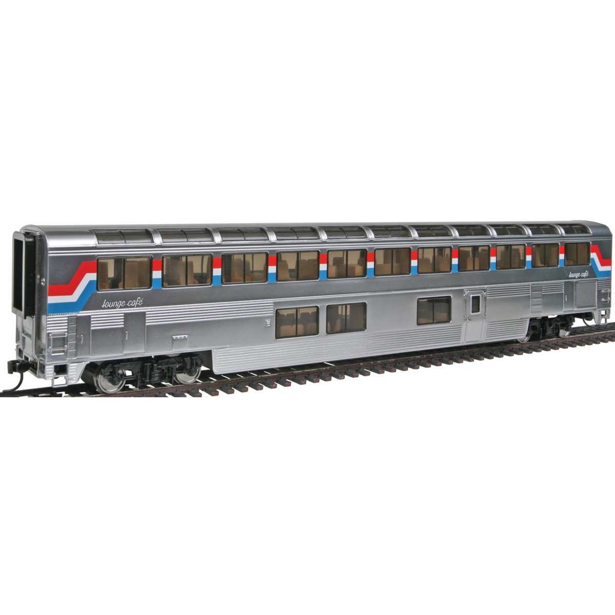 Walthers Proto HO 85' PS Superline I Lounge Amtrak "Phase III" w/ Lights - Spring Creek Model Trains