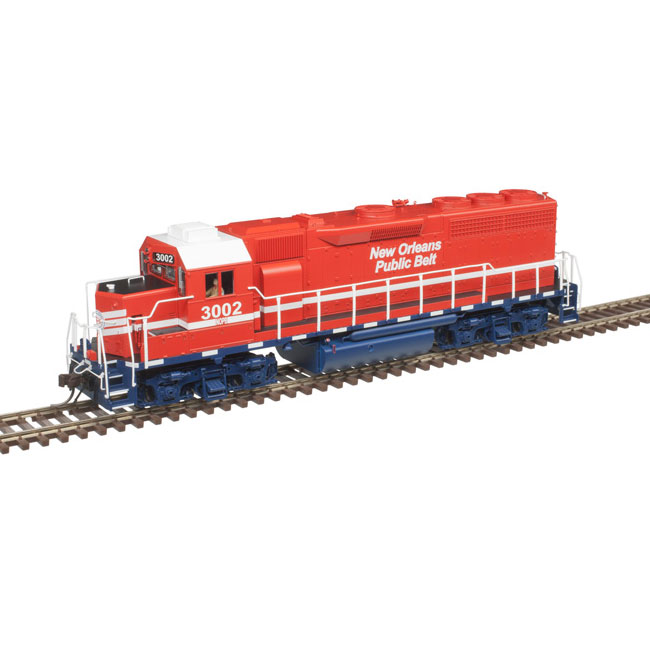 Atlas HO GP40 New Orleans Public Belt w/ DCC & Sound - Spring Creek Model Trains