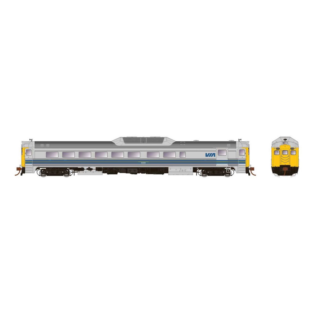 Rapido HO Budd RDC-2 VIA w/ DCC & Sound - Spring Creek Model Trains