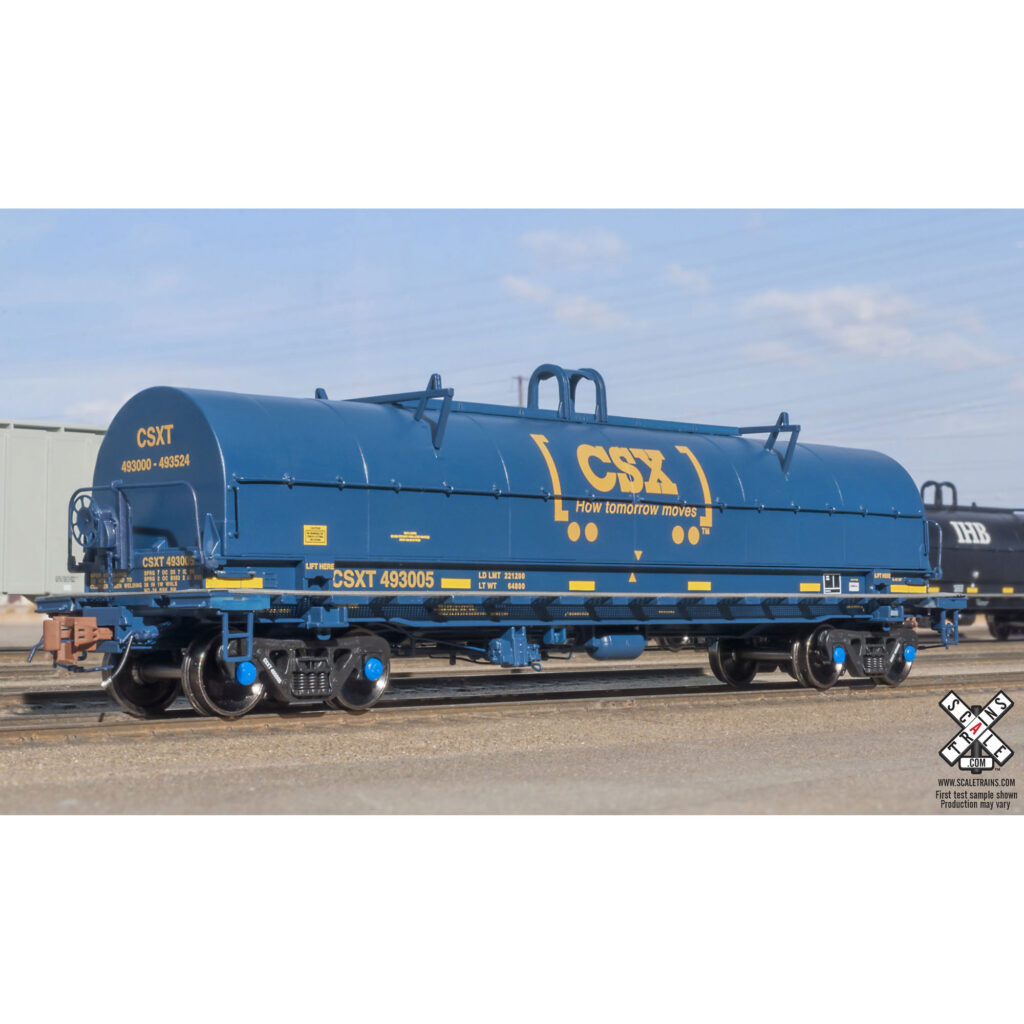 Scale Trains HO Rivet Counter Thrall-Trinity 42' Coil Steel Car CSX ...