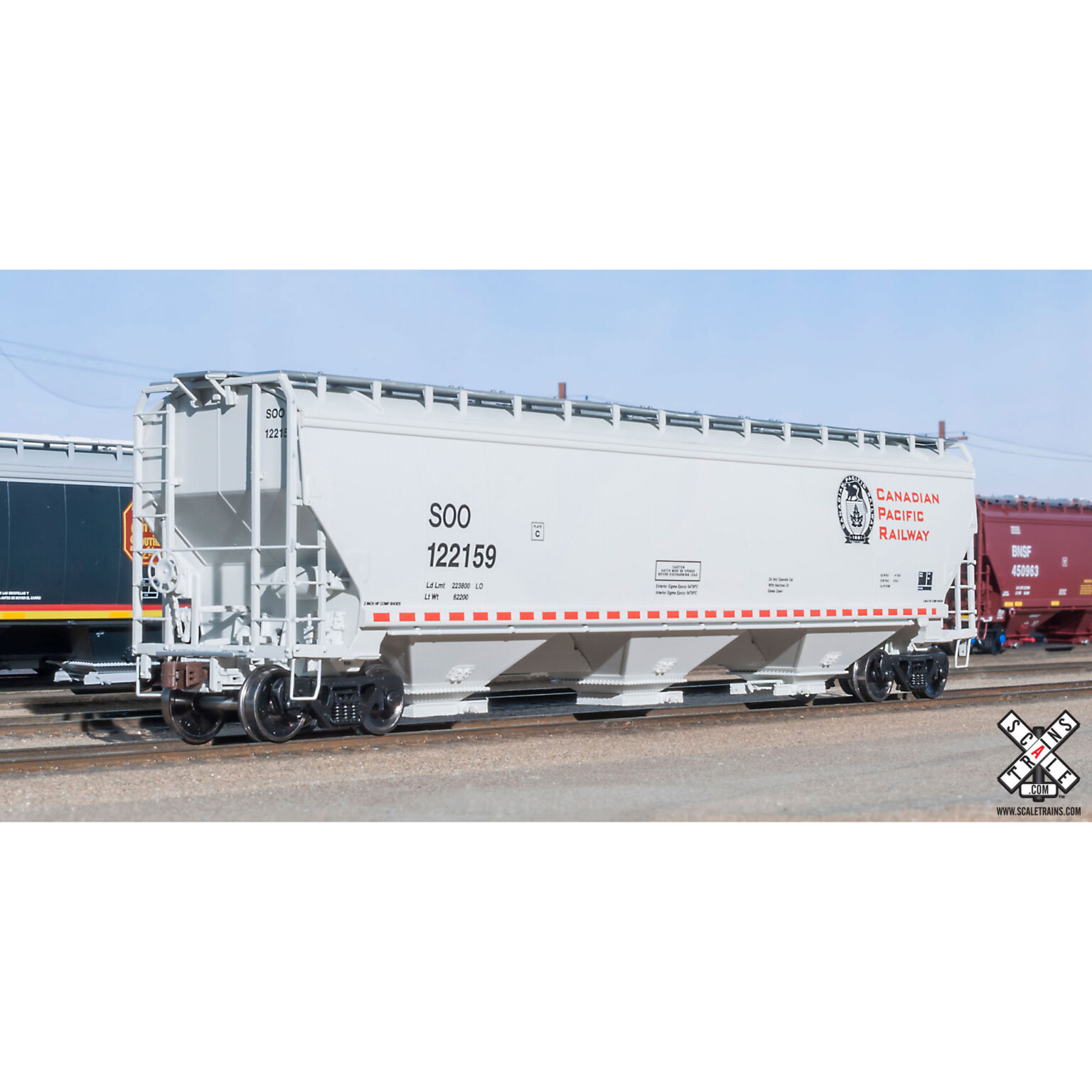 ScaleTrains HO Operator Gunderson 5188 Covered Hopper Canadian Pacific ...