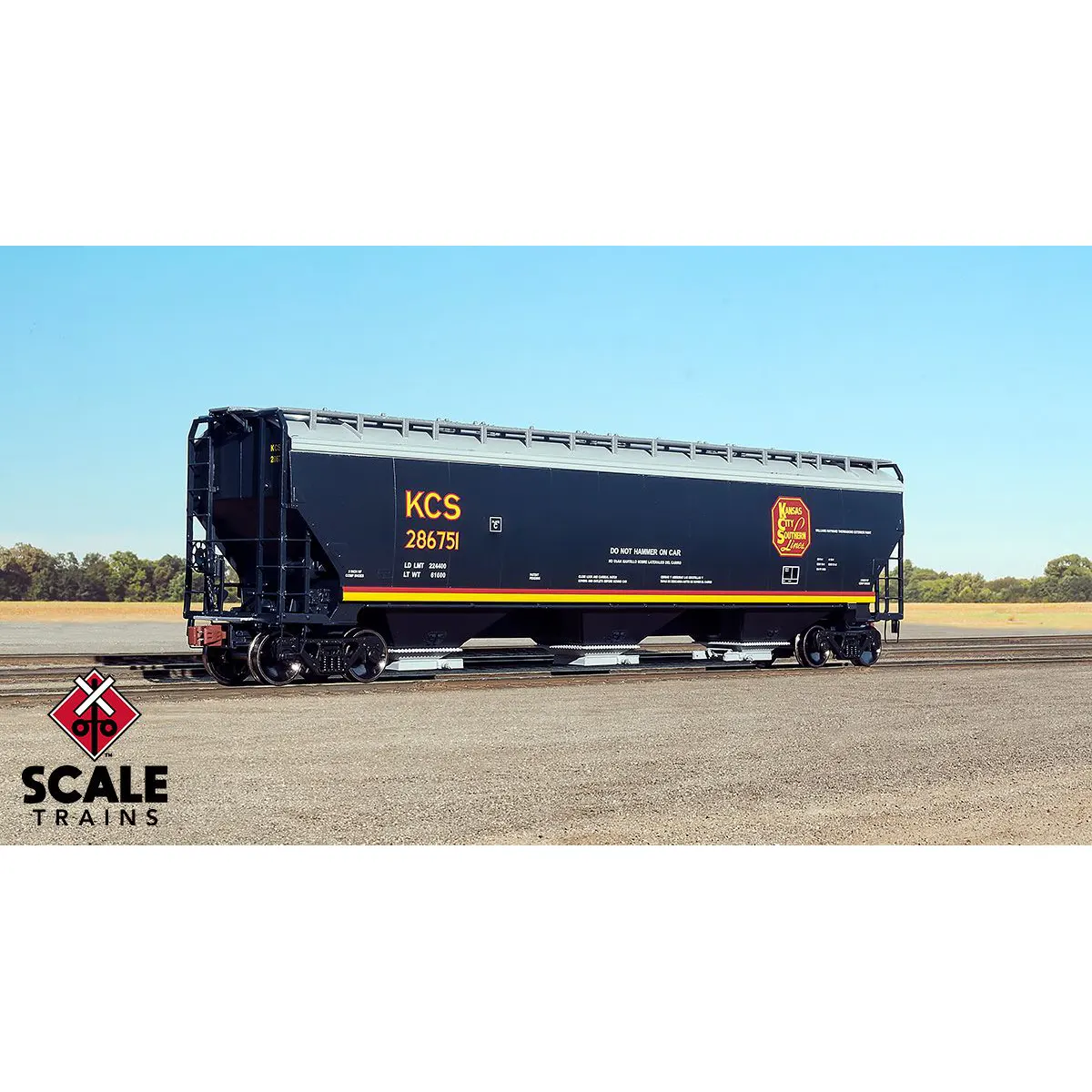Scale Trains HO Operator Gunderson 5188 Covered Hopper Kansas City ...