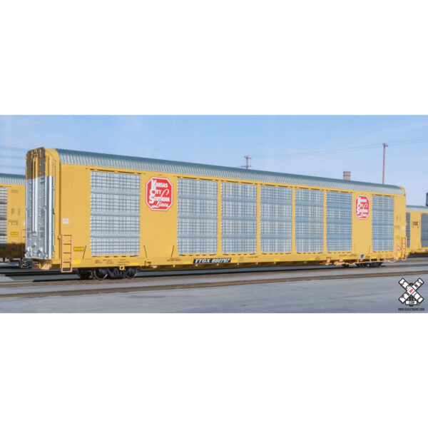 Scale Trains HO Operator Gunderson Multi-Max Autorack Kansas City Southern "Yellow" - Spring ...