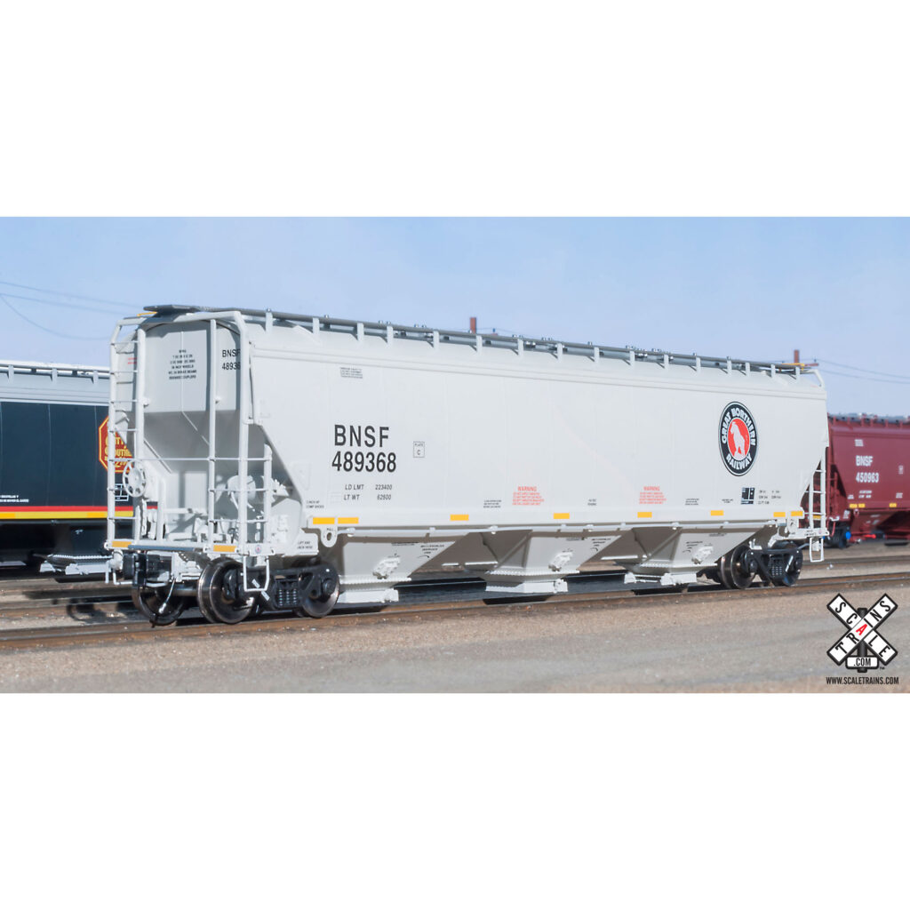 Scale Trains N Rivet Counter Gunderson 5188 Covered Hopper BNSF "Great Northern Heritage ...