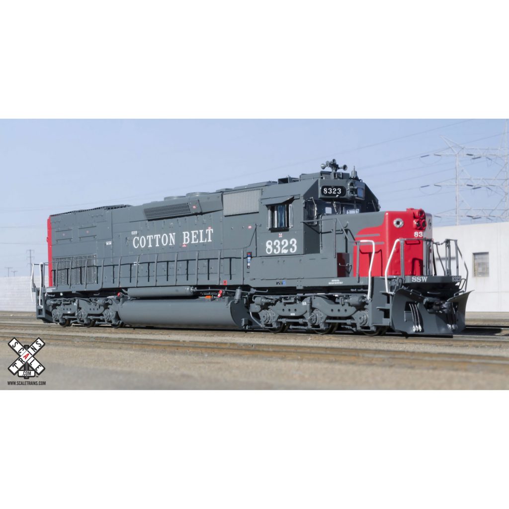 Scale Trains HO Rivet Counter SD40T-2 Cotton Belt w/ DCC & Sound - Spring Creek Model Trains